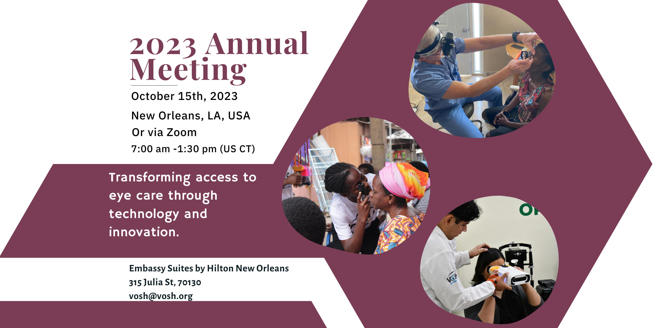 VOSH/International – Bringing Vision To Every Person on the Planet